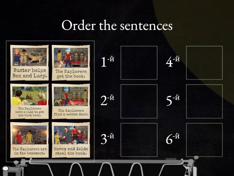 Meet the Explorers - Rank order