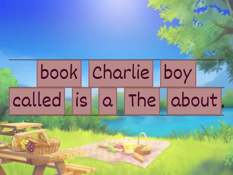 Charlie and the Chocolate factory - Unjumble