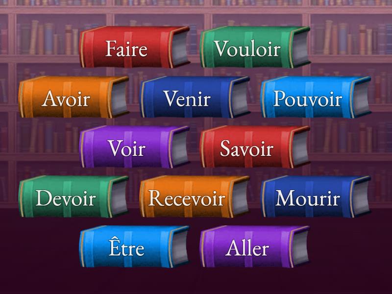 Futur simple les verbes irréguliers - Flip tiles