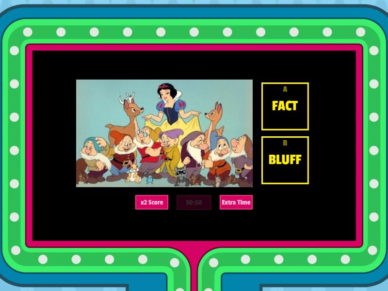 FACT or BLUFF - Gameshow quiz