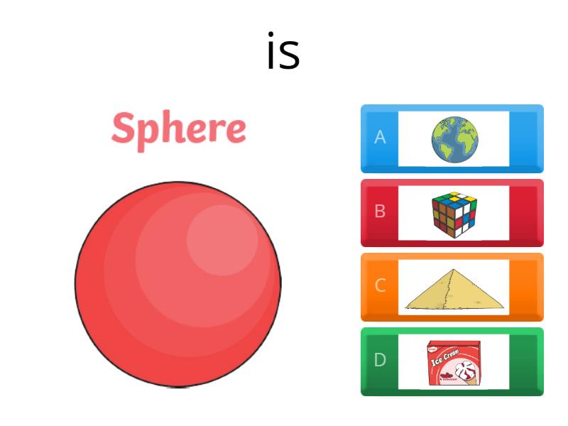 Connect objects & 3D shape names - Quiz