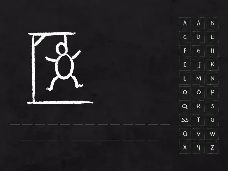 Word of the day - Hangman