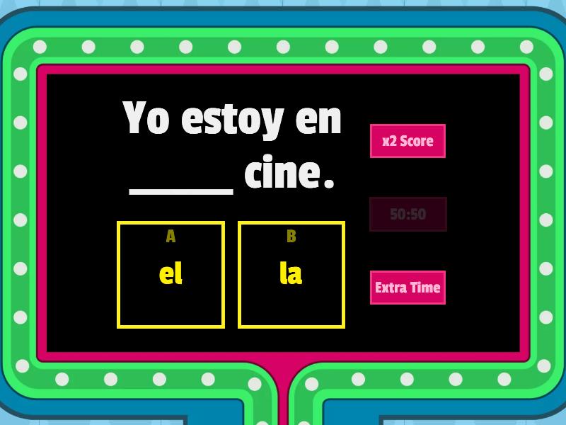 Clase de lola y leo 2: La ciudad 2 - Quiz - Gameshow quiz