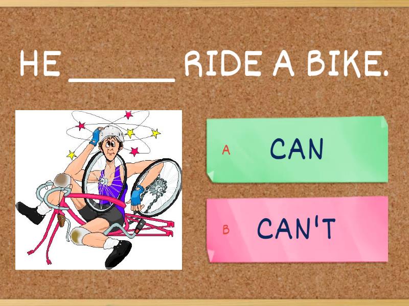 IB5- CAN/CAN'T - Cuestionario