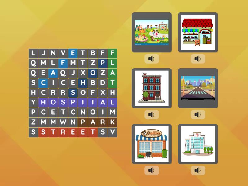 KID'S BOX 2 UNIT8 WORDS - Wordsearch