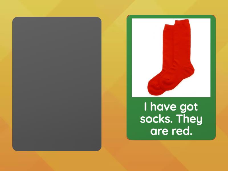 I have got - Speaking cards