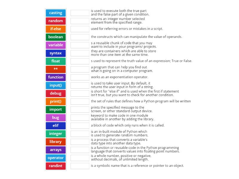 Python Dictionary - Une las parejas