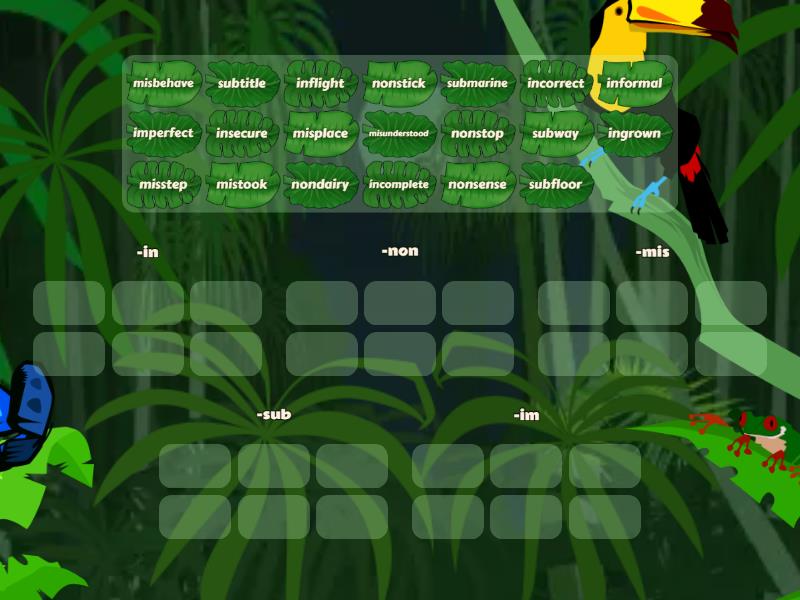Lesson 24: Prefixes - Group sort