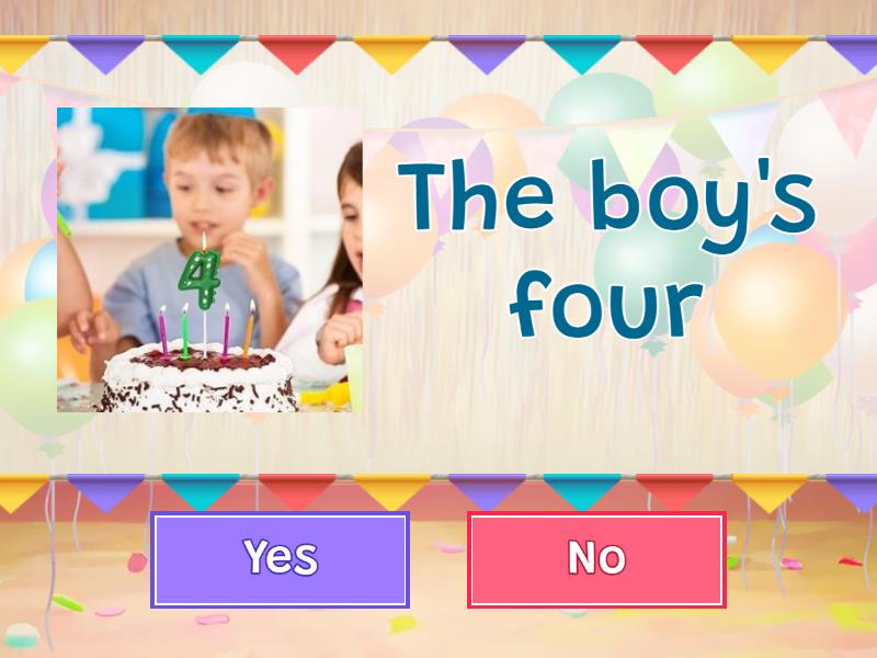 1st grade - Unit 1: Exit ticket - True or false