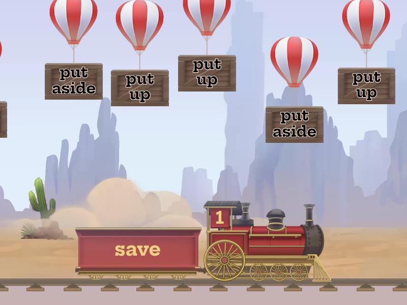 11 unit 2 Pharasal verbs - Balloon pop
