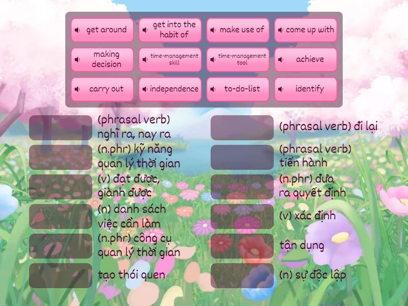 Reading - match - Match up