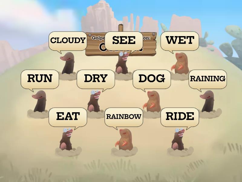 WEATHER - Whack-a-mole