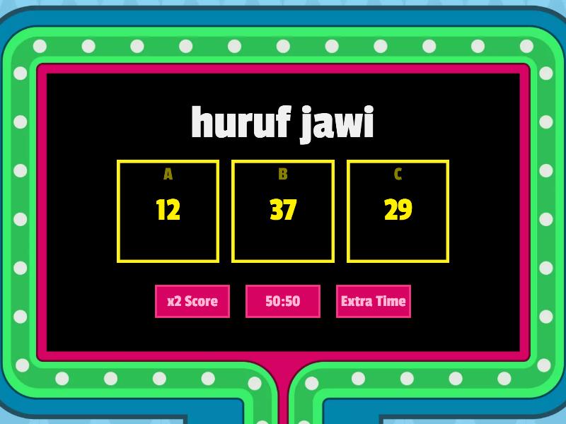 KUIZ JAWI - Gameshow quiz