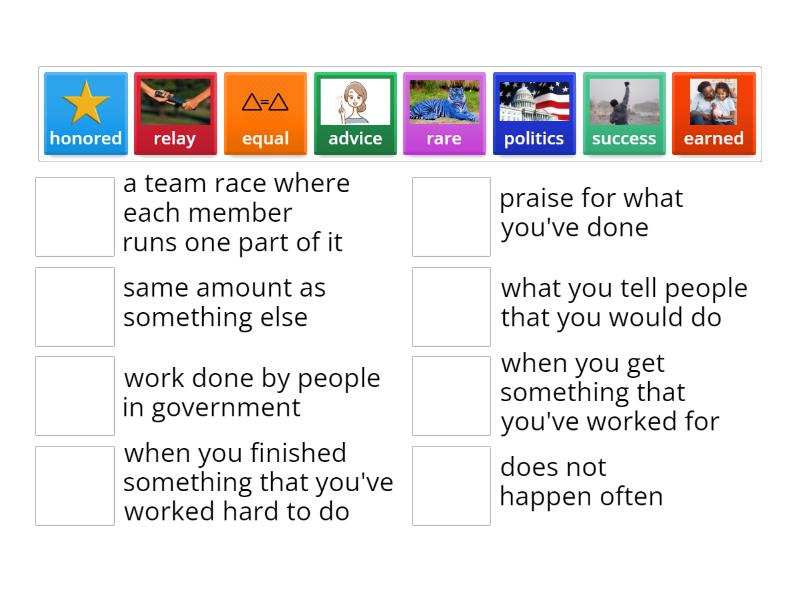M5W2 2nd grade Vocabulary - Une las parejas