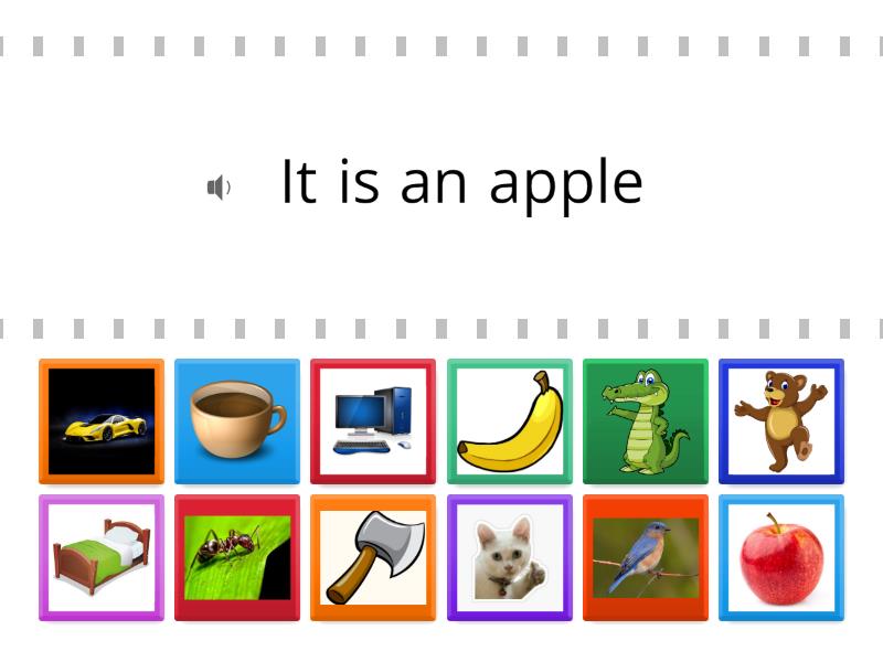 Abc Phonic 1 - Find the match