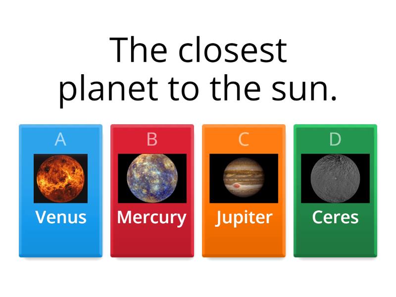 THE SOLAR SYSTEM - Quiz