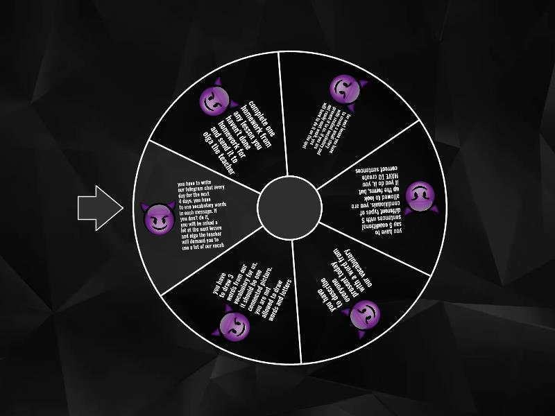 Evil tasks - Rueda aleatoria