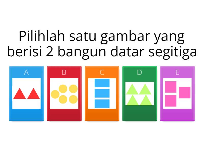 BENTUK BENTUK BANGUN - Quiz