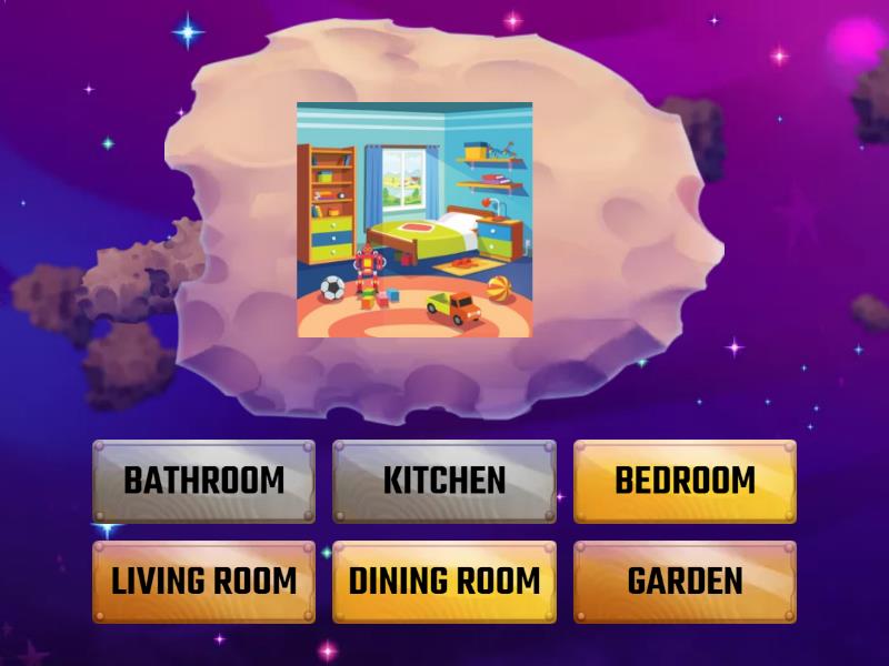 PARTS OF THE HOUSE quiz - Find the match