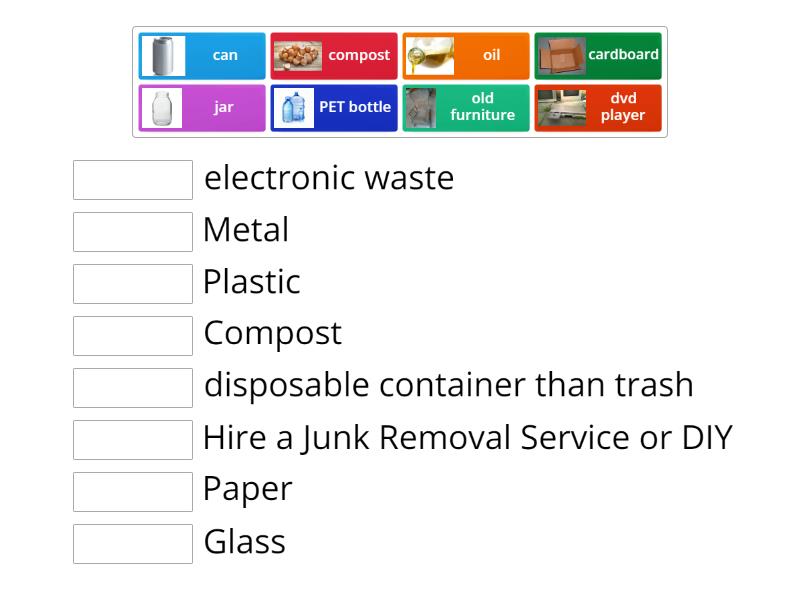 Selective Waste Collection - Match up