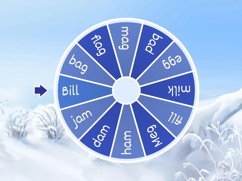 phonics - Random wheel