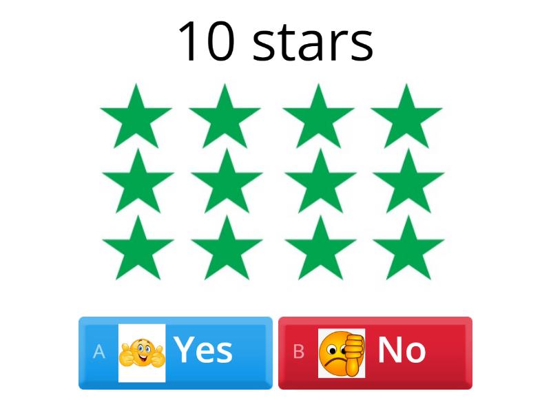 Numbers. Say Yes - No - Quiz