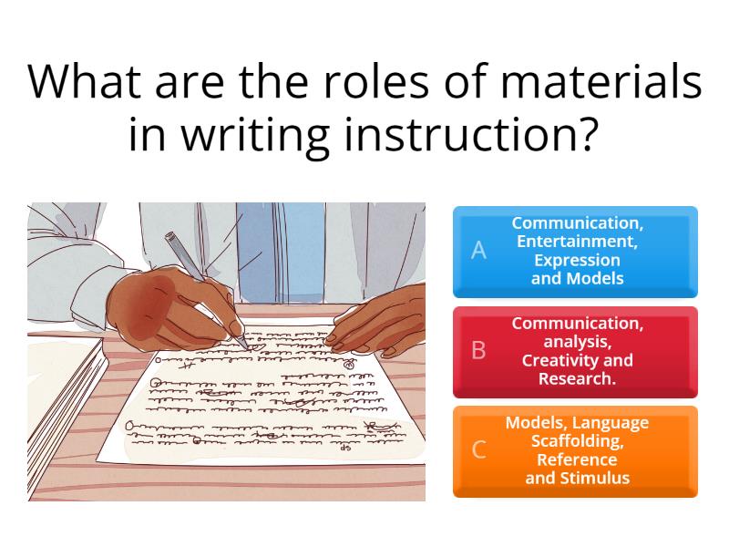 Materials for Developing Writing Skills - Cuestionario