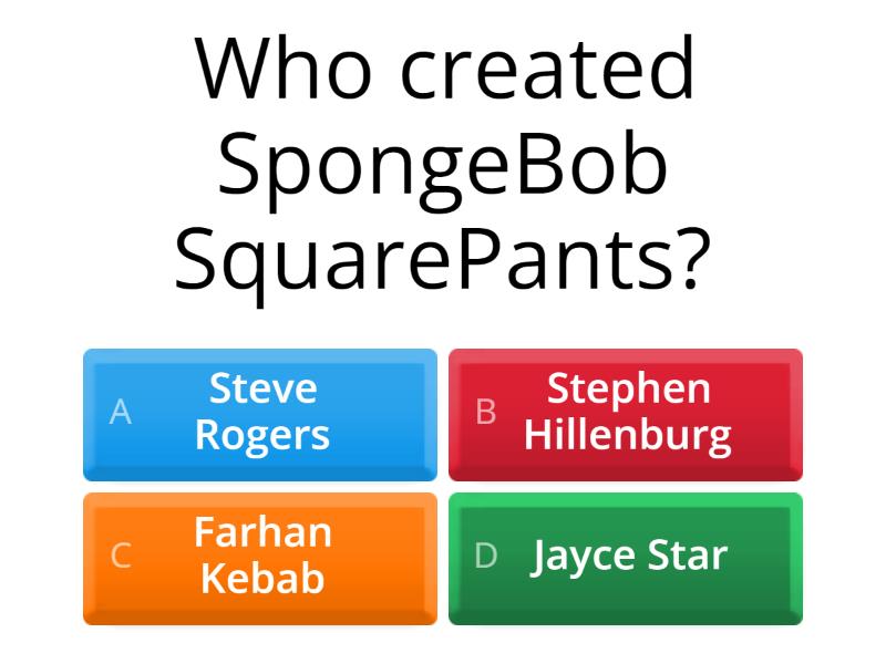 Report Text: SpongeBob SquarePants - Quiz