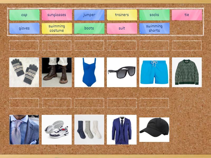 Clothes. Prepare 6. Unit 9 - Match up