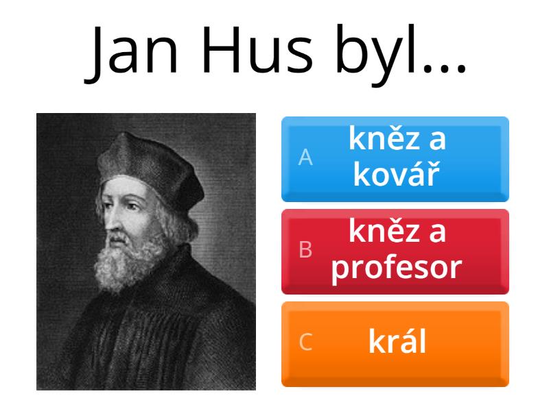 Jan Hus a husité - Quiz
