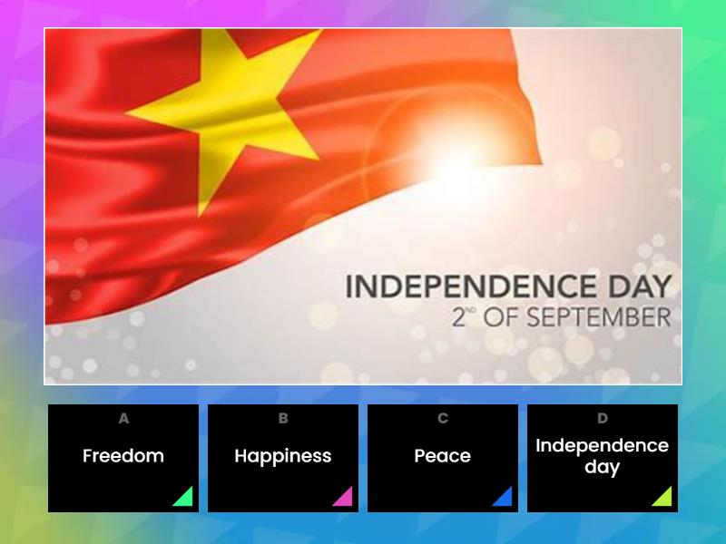 Independence Day - Quiz