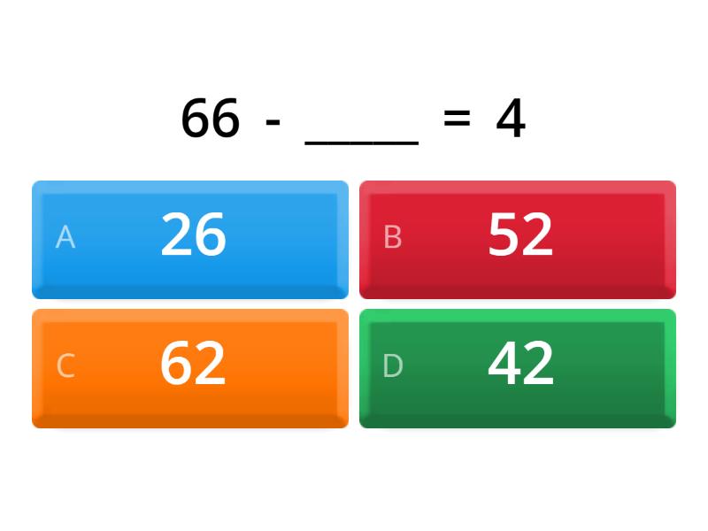Mental Math Competition - Cuestionario