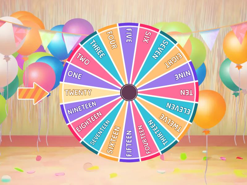 BINGO - Spin the wheel