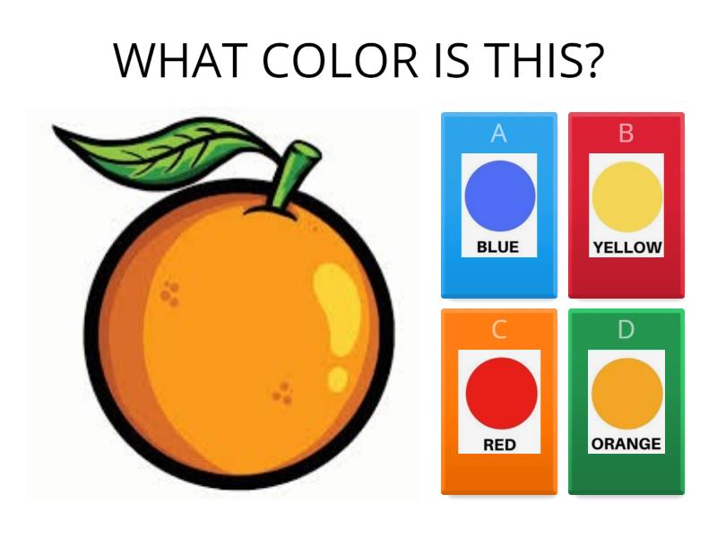 ¿QUE COLOR ES ESTE? - Quiz
