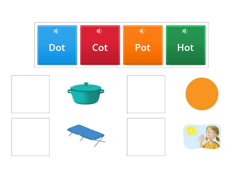 Oxford Phonics o-ot-op - Match up
