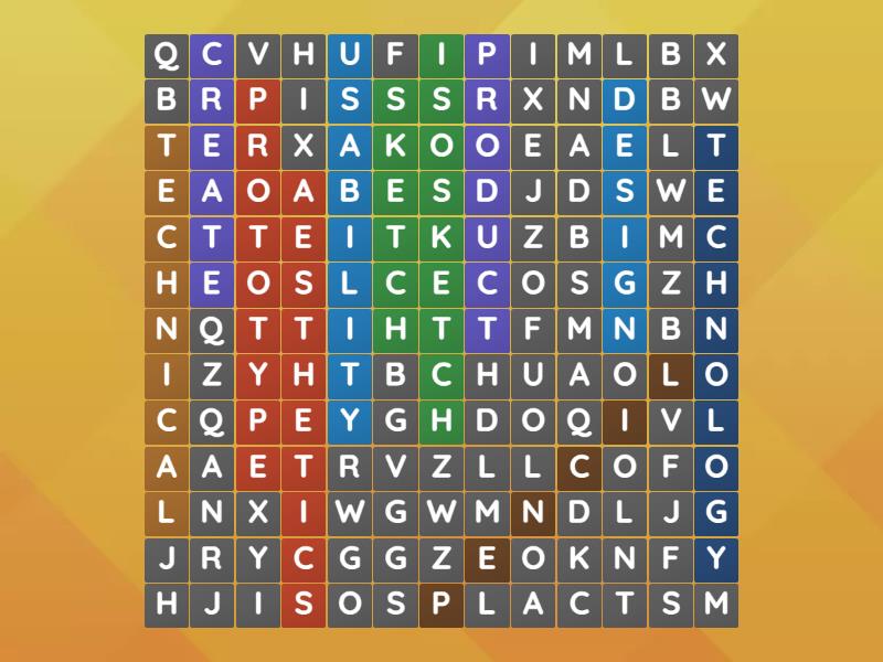 DT word search - Wordsearch