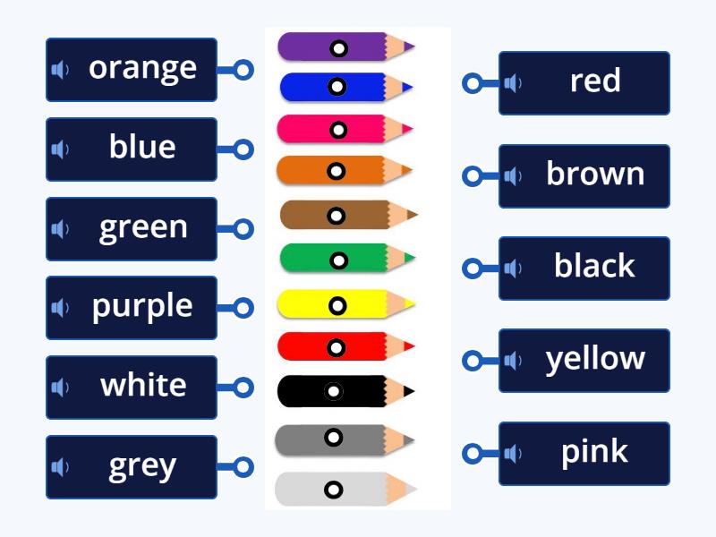 Colors - Labelled diagram