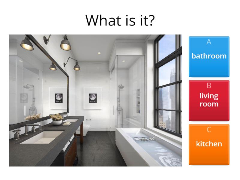 Rooms/Furniture - Quiz