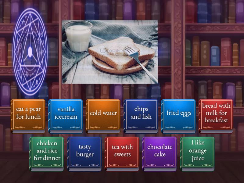 food - Find the match