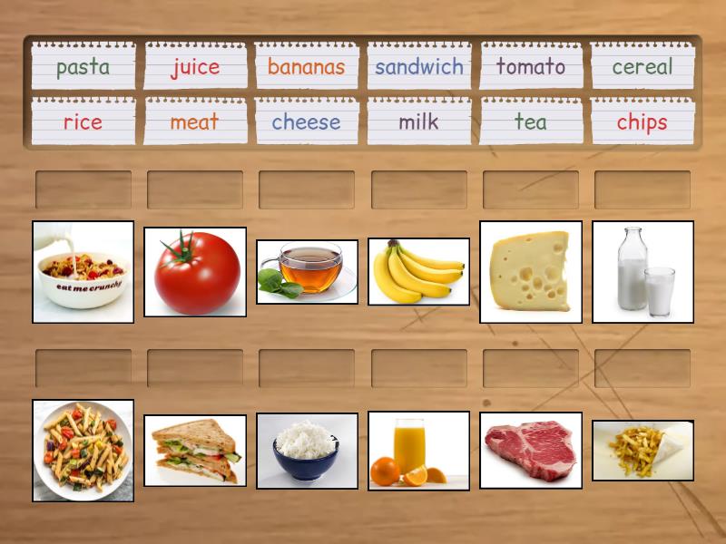 Food, Smart Junior 2 match - Match up