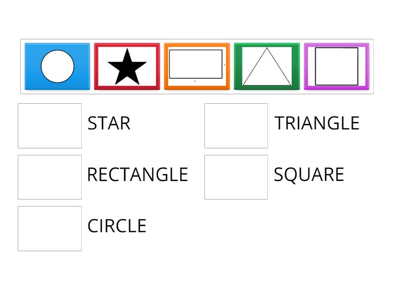 Geometric figures - Match up