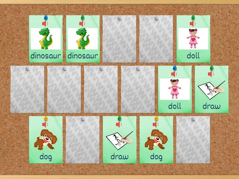 Letter D - Matching pairs