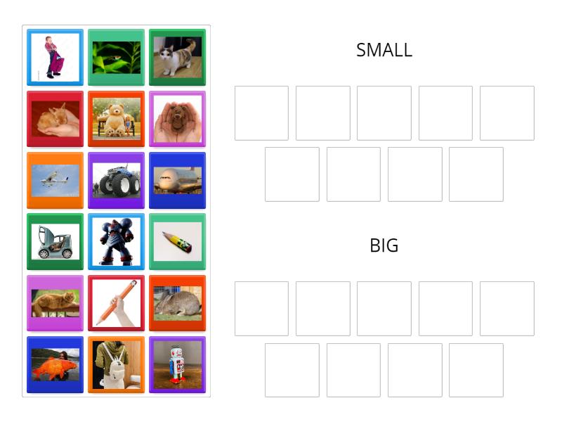 SMALL AND BIG - Group sort