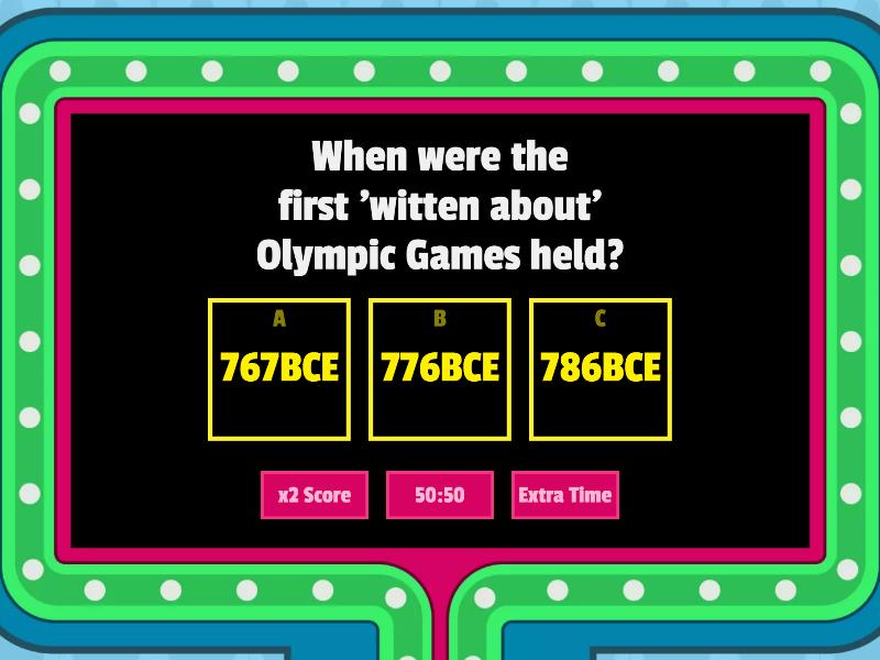 Retrieval Quiz - Gameshow quiz