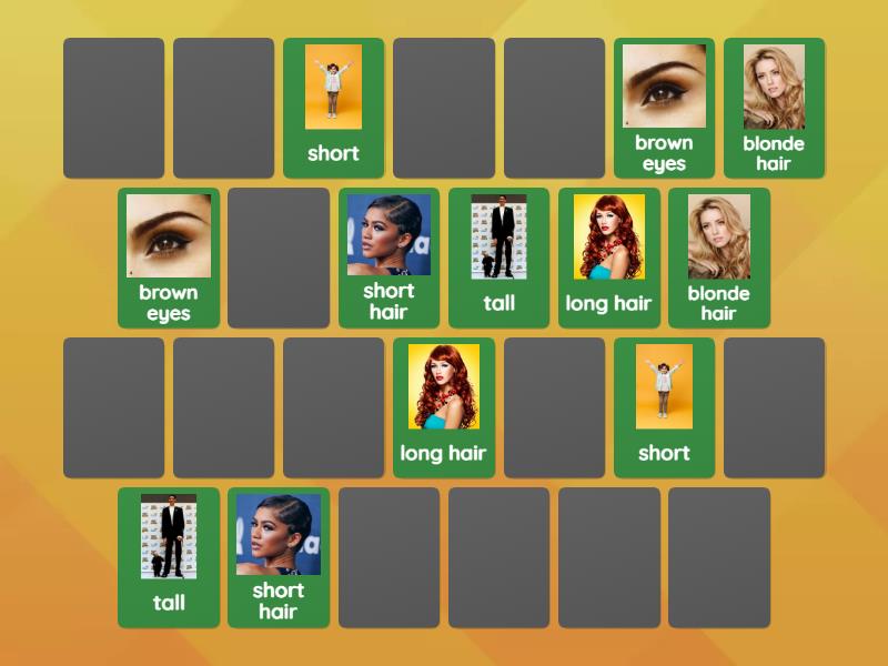 Memory game - Physical description - Parejas