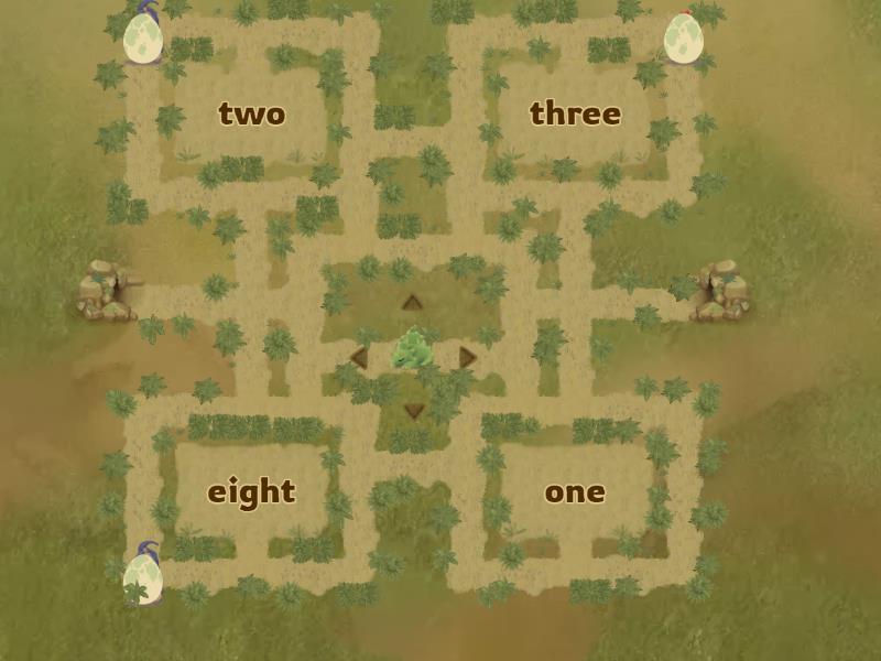 Numbers 1-10 - Maze chase