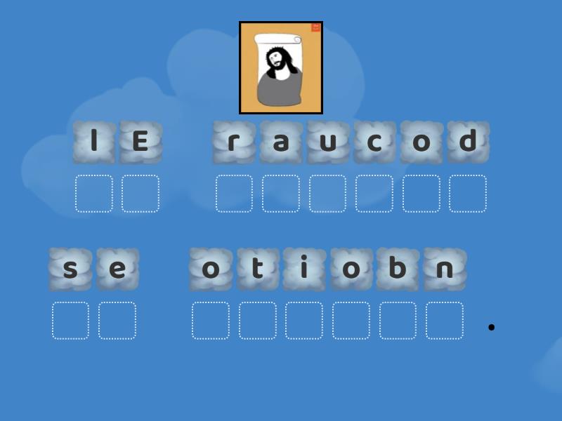 Adjetivos y verbo ser ELE - Anagram