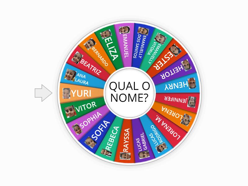 ROLETA DOS NOMES - 2023 - Spin the wheel