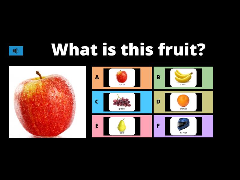 What is this fruit? - Questionário