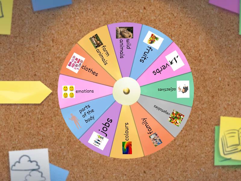 word-game - Random wheel